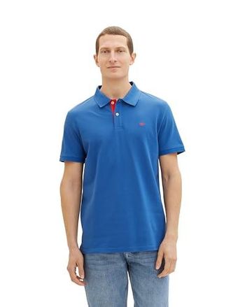 Tom Tailor Homme Polo Basic Piqu&eacute;, Advanced Blue, 3Xl