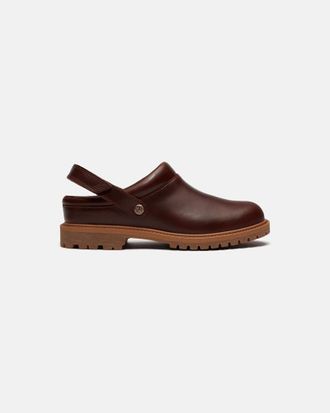 Timberland Premium Convertible Clog f&uuml;r Damen in Burgunderrot, Damen, Burgunderrot, Gr&ouml;&szlig;e