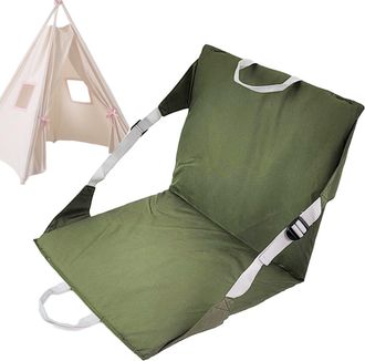 Generic Strandstuhl, zusammenklappbar, f&uuml;r Wohnzimmer, Terrasse, zusammenklappbar, Sitzst&uuml;tze, Urlaub im Konzertstadion, wasserdicht, f&uuml;r Urlaub, Picknick, Pe