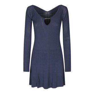 Jacquemus Femme, Robes, Bleu, Taille: 36 FR La Mini Robe Pral&ugrave;