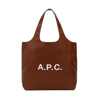 A.P.C. A.p.c. - Ninon Tote - Femme - Sacs - Brun - Taille: ONE Size