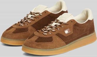 Tommy Jeans Sneaker aus Veloursleder mit Logo-Details