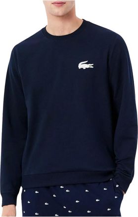 Lacoste Fleece Lounge Pullover Herren SH9462, Farbe:Blau 525, Textil:XL