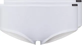 Skiny Panty SKINY Cotton Advantage, Damen, Gr. 38, wei&szlig;, Obermaterial: 96% Baumwolle, 4% Elasthan, unifarben, bequem, Unterhosen Panty, bequem, flaches Gumm