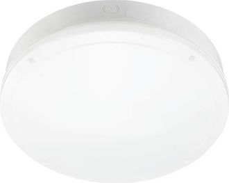 Ledvance Wand- und Deckenleuchte LED: für Decke/Wand, SURFACE BULKHEAD 300 ON/OFF, 12,40 W, 220240 V, Ausstrahlungswinkel: 120, Cool White, 4000 K, Gehäusemate