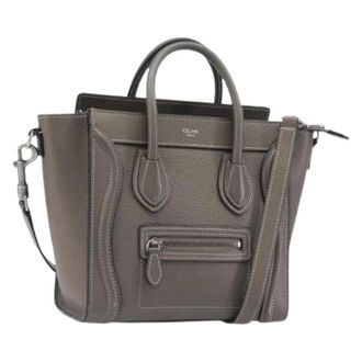 Celine Sac &agrave; main vintage Pre-owned - Femme - Pre-owned - Gris - Taille: ONE Size