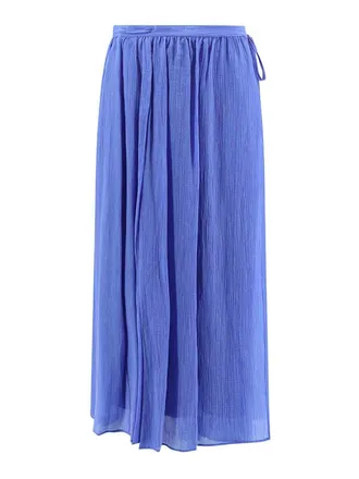 Polo Ralph Lauren Jupe Midi - Bleu