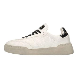 Monoway Sneaker aus Leder und Kunstleder - - Shoes - Damen - Wei&szlig; - 41 EU