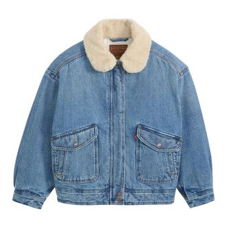 Levi's Sherpa Bomber 1 Turning Heads - - Jackets - Damen - Blau - L