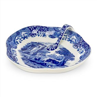 Spode Spode Blue Italian Handled Tray by Spode