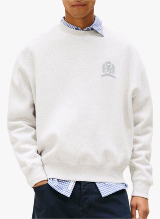 Tommy Hilfiger Sweatshirt en coton m&eacute;lang&eacute;