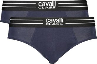 Cavalli Blaue Baumwollunterw&auml;sche - - Underwear - Herren - Blau - S