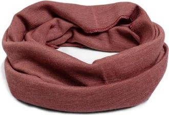 Engel Écharpe tube naturelle, 70 % laine, 30 % soie, pour homme et femme, cuivre, taille unique