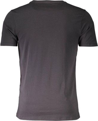 Aeronautica T-Shirt Flexibles Herren-T-Shirt Schwarz mit V-Ausschnitt
