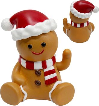 Generic Bewegliche Weihnachtsfiguren Deko - Beweglicher Arm Innen Weihnachtsstatuen | Interaktive Santa Claus Statuen Für Schreibtisch Küche Büro Winterhaus G