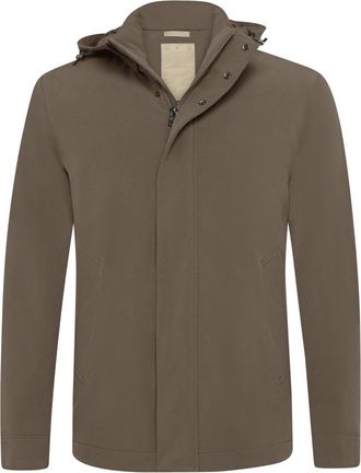 Woolrich Softshell-Daunenjacke mit Kapuze in