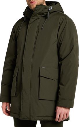 Lee Herren Tactical Parka Jacket, Olive Night, S EU