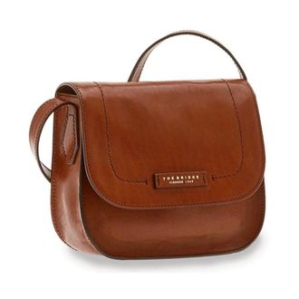 The Bridge Braune Leder-Crossbody-Tasche - - Bags - Damen - Braun - ONE SIZE