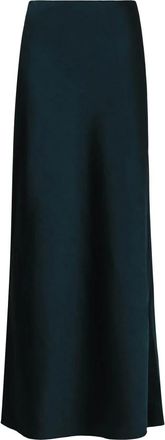 Vince Femme, Jupes, Noir, Taille: 36 FR Satin Bias Column Skirt