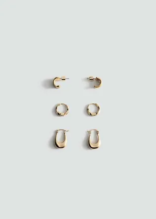 Mango B-oreilles taniar or - Femme - Taille unique - MANGO