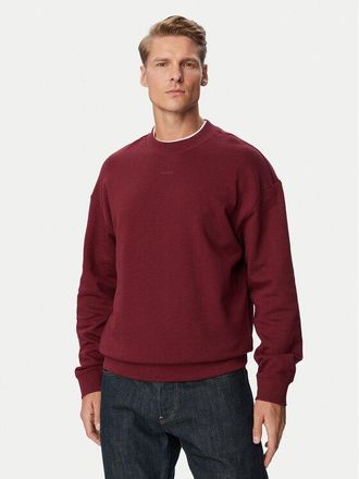 HUGO BOSS Sweatshirt Dapocrew 50525892 Dunkelrot Relaxed Fit