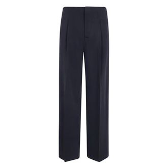 Alberta Ferretti Wide Hosen - - Trousers - Damen - Schwarzk - M