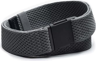 Arcade Ceinture Momentum Belts, sangle &eacute;lastique Repreve, boucle de voyage non m&eacute;tallique, charbon, Standard (Up to 40); 1.5 Wide