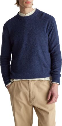 Benetton Herren Maglia G/C M/L 1l5yu10ad Pullover, blau, Medium