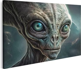 Islandburner Prime Bild auf Leinwand Portrait Alien Bilder Wandbilder Poster