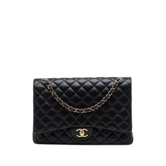 Chanel Pre-owned Double Flap Shoulder Bag - - Pre-owned - Damen - Schwarzk - ONE SIZE