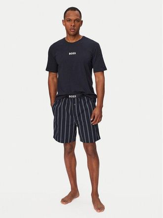 HUGO BOSS Pyjama Easy 50545944 Dunkelblau Regular Fit