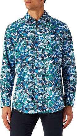 Seidensticker Herren Business Hemd, türkis, 44