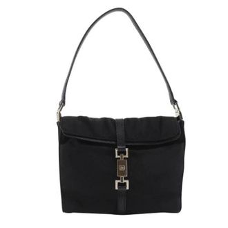 Gucci Sac bandouli&egrave;re en nylon Pre-owned - Femme - Pre-owned - Noir - Taille: ONE Size