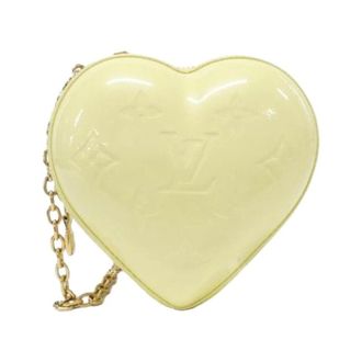 Louis Vuitton Pre-owned Enamel Leather Mini Pouch - - Pre-owned - Damen - Gelb - ONE SIZE