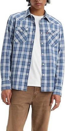 Levi's Barstow Western Standard Chemise Homme, Enindchk3 Indigo, XS