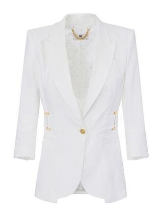 Elisabetta Franchi Blazer - Blanc