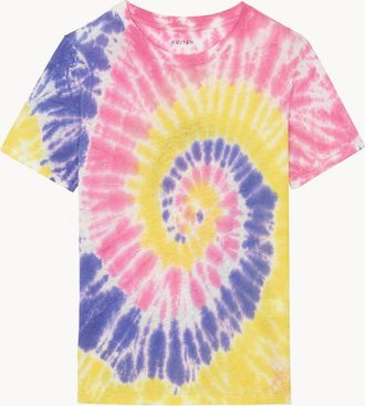 Kujten T-shirt lin tie & dye - T-Shirt Aya Sunny