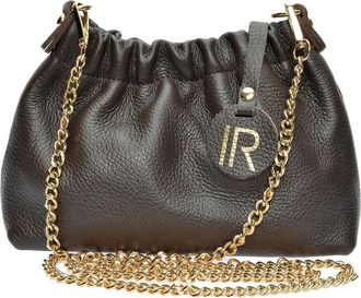 Isabella Rhea Kastanienbraun Rindsledertasche