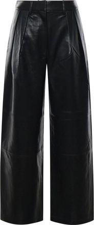 Frankie Shop Lederhose - Schwarz