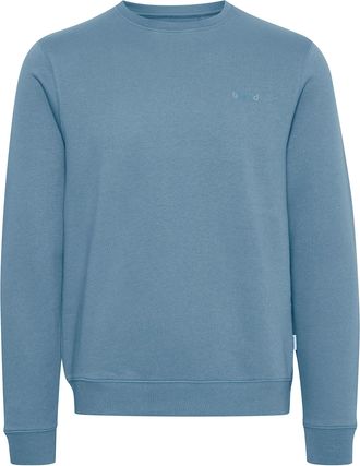 Blend BHDownton Crew neck sweatshirt Crew neck sweatshirt Herren Sweatshirt Pullover Pulli mit Rundhalsausschnitt, Gr&ouml;&szlig;e:L, Farbe:Bluestone (184217)