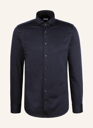 Seidensticker Seidensticker Jerseyhemd Slim Fit blau