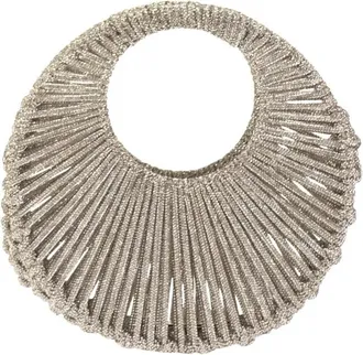 Hibourama Bags Crossbody Bags - Jaya - Jewellery Bag Studded With Crystals - Gr. unisize - in Grau - f&uuml;r Damen