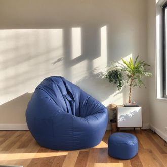 Generic Bean Bag Hülle Velours Modern Waschbar Stretch Zipper Ohne Füllung Gaming Sitzsack Für Erwachsene Jugendliche Spielzeug Aufbewahrung,H,110 * 120cm