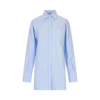Sportmax Damen, Blusen & Hemden, Blau, 2XSGr&ouml;&szlig;e