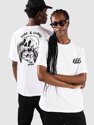 THE DUDES Surf And Curse Classic Standard T-Shirt white