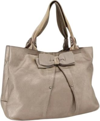 Ferragamo Sac &agrave; main Pre-owned - Femme - Pre-owned - Jaune - Taille: ONE Size