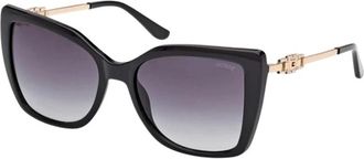 Guess Eckige Sonnenbrille - - Accessories - Damen - Schwarzk - 56 MM