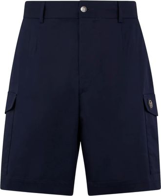 Philipp Plein short &agrave; poches cargo - Bleu