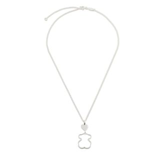 Tous Halskette TOUS New Silueta 1000118300 Silberfarben