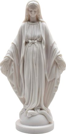Generic Greek Artworks Madonna-Statue, Jungfrau Maria Jesus, Wei&szlig;e Heilige Frau